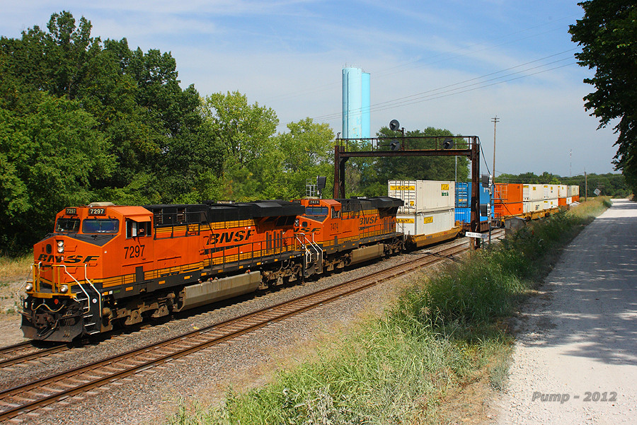 Westbound BNSF Intermodal Train